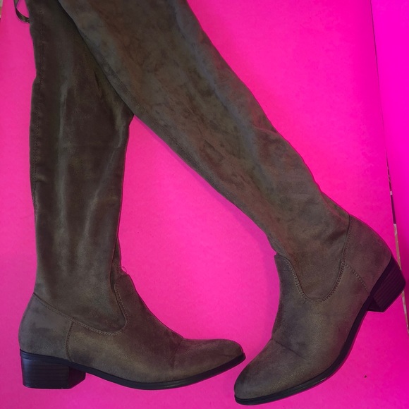 JustFab | Shoes | Thigh High Boots | Poshmark